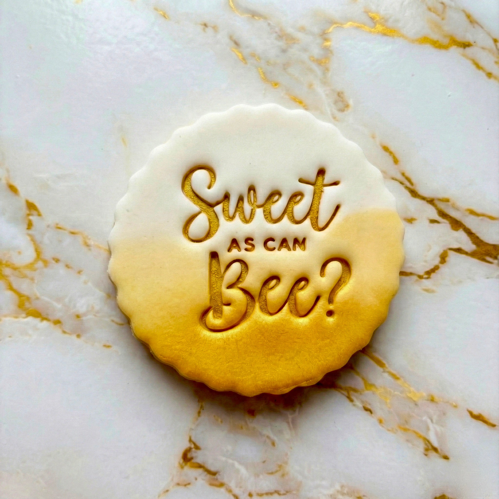 Bee theme - sweet as can bee? Stamp – MEG cookie cutters