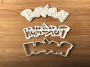 Pokemon logo Biscuit Cookie Cutter Fondant Cake Decorating – MEG cookie ...