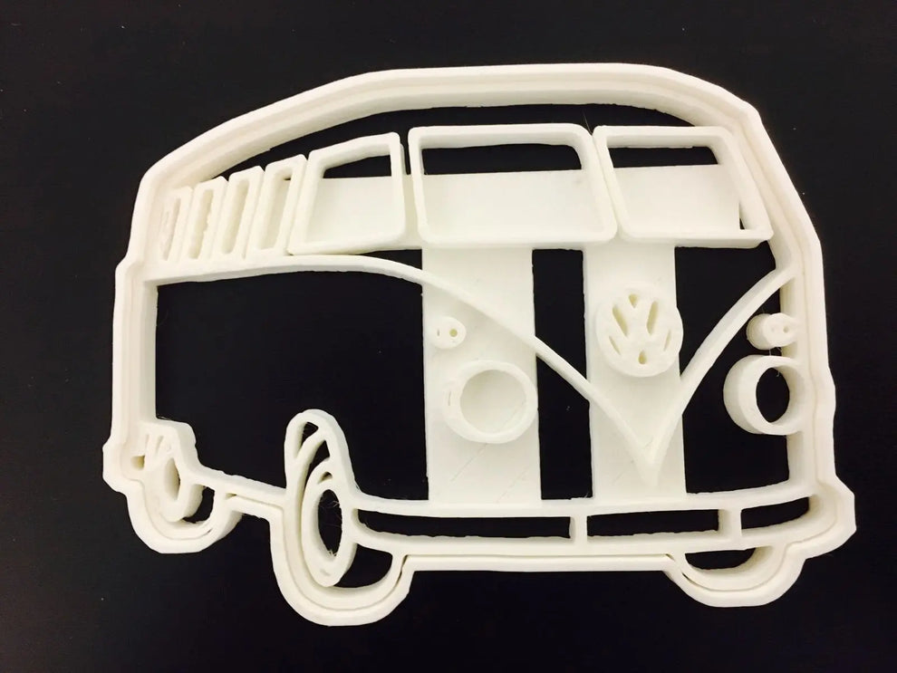 VW-INSPIRED van Side cookie cutters Uk Plastic Cookie – MEG cookie cutters
